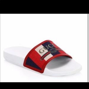 Gucci | Shoes | Authentic Gucci Pool Slides In Great Shape | Poshmark